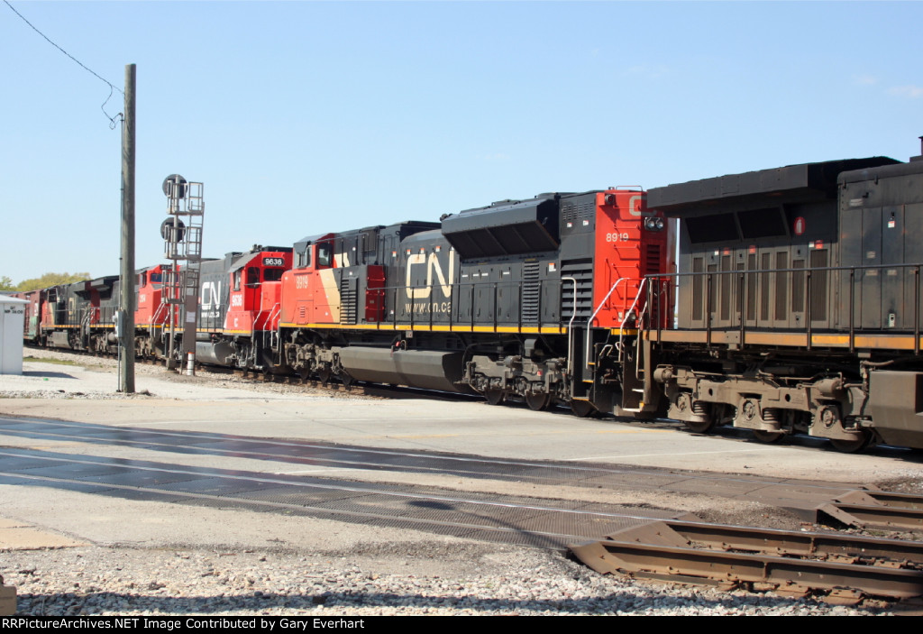 CN 2547, CN 8919, CN/IC 9639, CN 2154, & CN 2258 - Canadian National